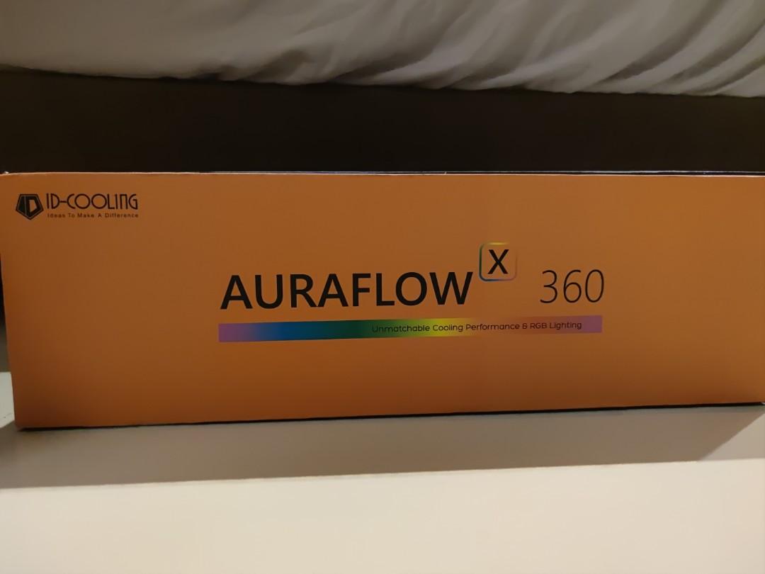 ID-Cooling Auraflow X 360 RGB AIO Liquid Cooler, Computers & Tech ...