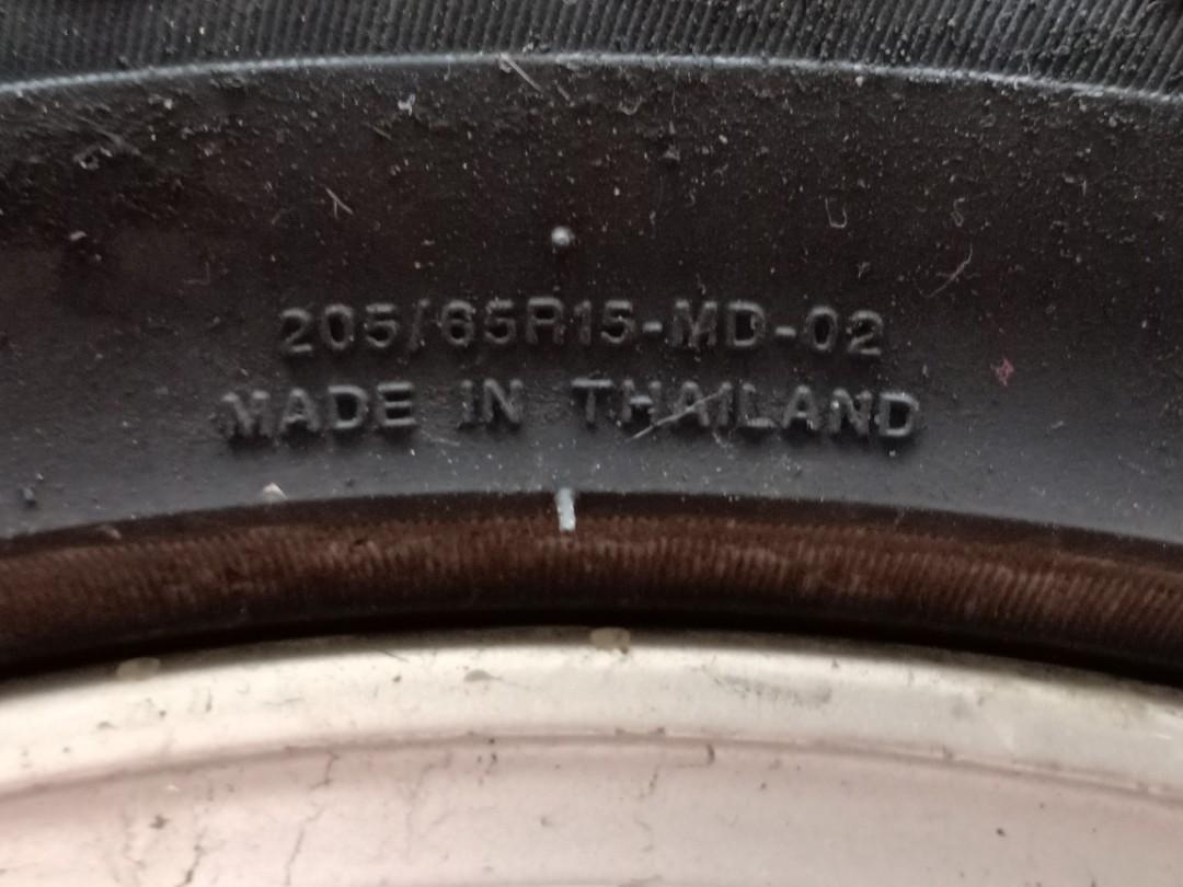 INNOVA STOCK MAGS AND TIRES, Car Parts & Accessories, Mags and Tires on ...