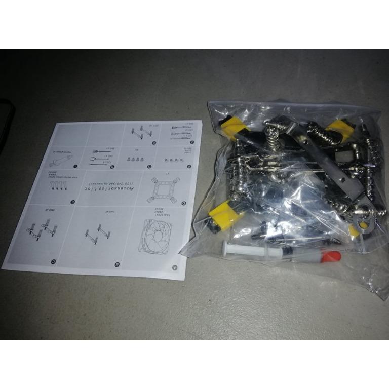 Inplay Ice 240 AX AIO Liquid Cooler, Computers & Tech, Parts ...