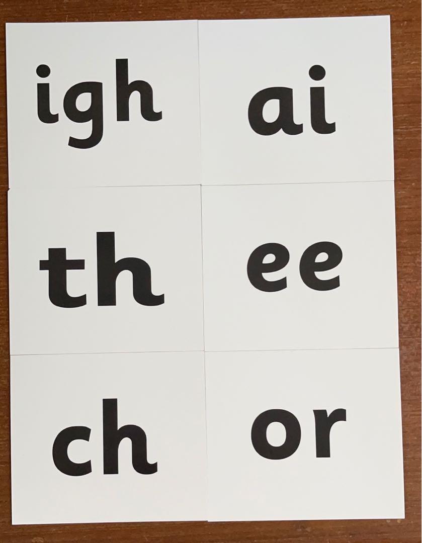 Jolly Phonics Cards flash cards, Hobbies & Toys, Books & Magazines ...