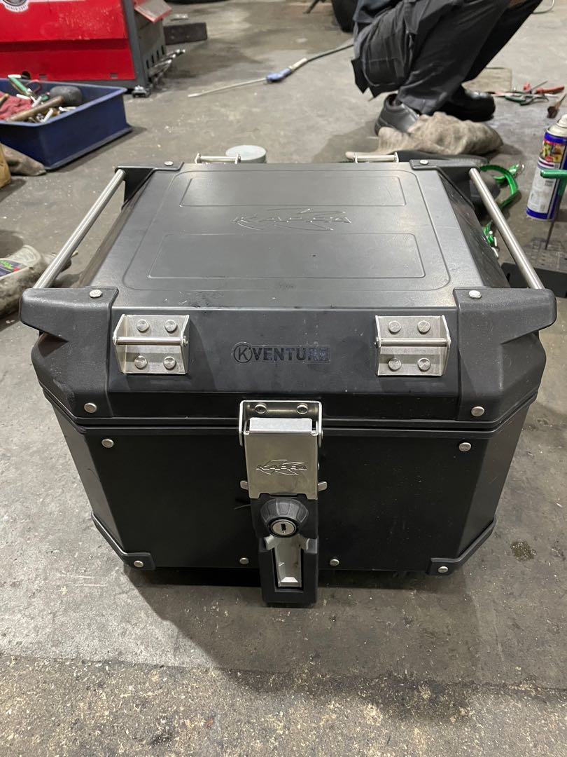Kappa box 42L with rack, Motorcycles, Motorcycle Accessories on Carousell