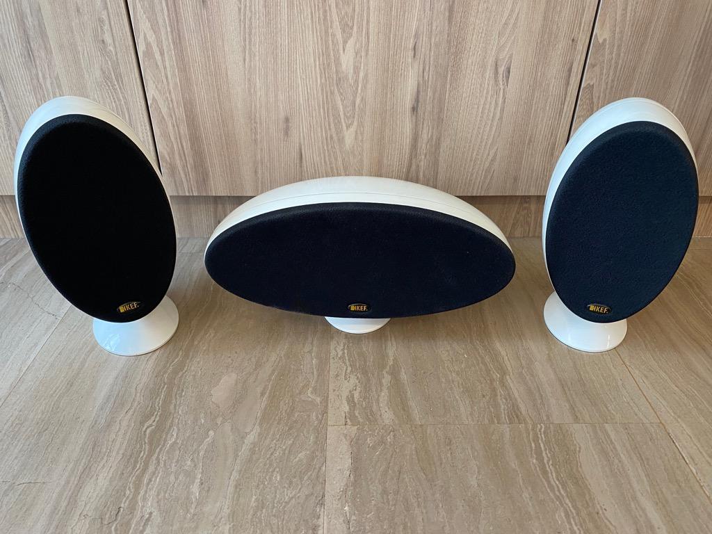 KEF KHT 3000 Hifi Speakers (Center and 2 side Speakers), Audio ...