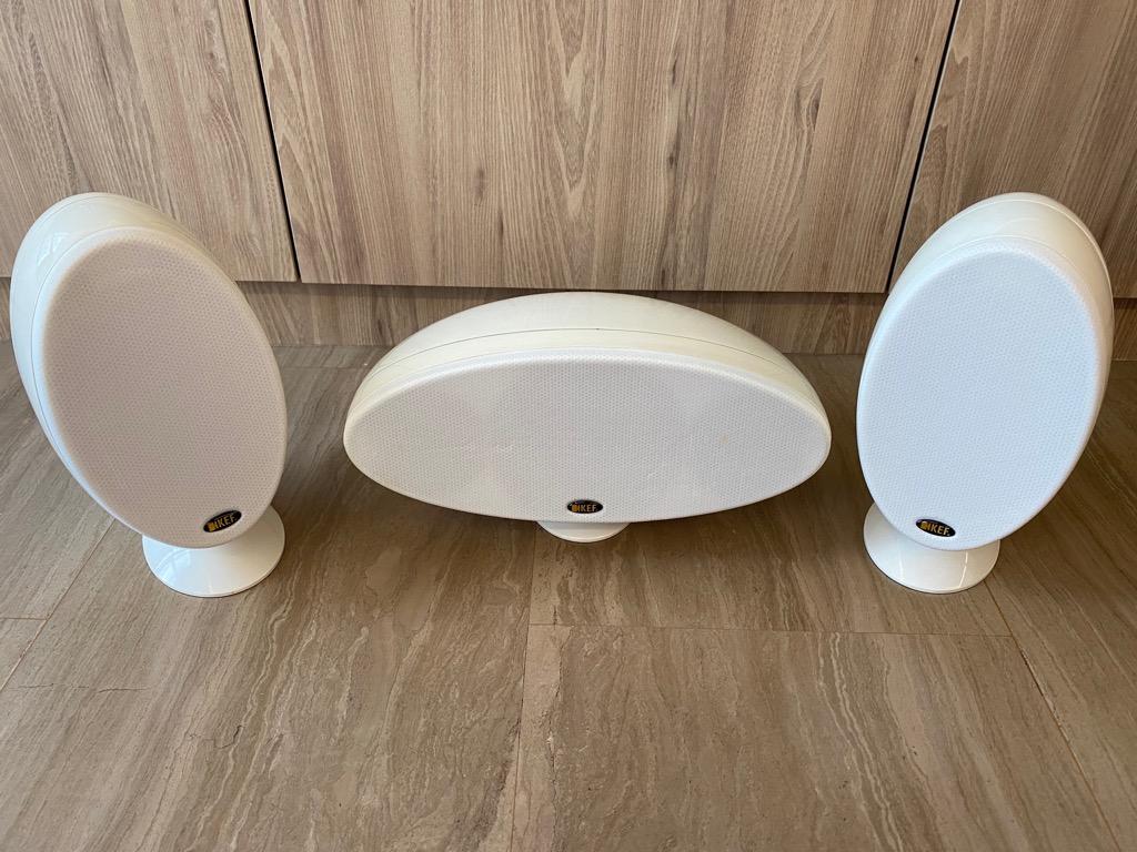 KEF KHT 3000 Hifi Speakers (Center and 2 side Speakers), Audio ...