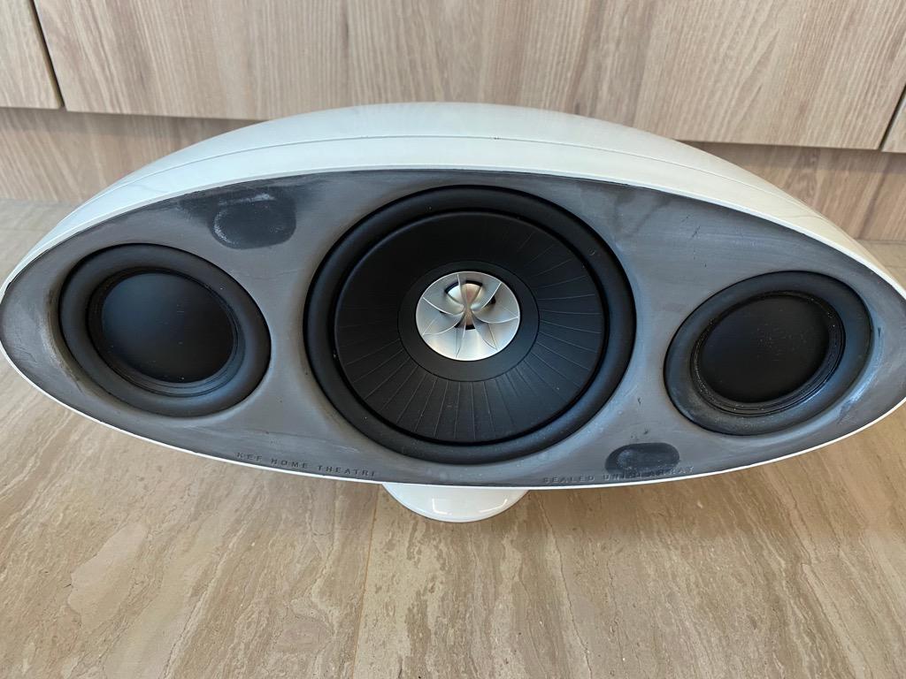 KEF KHT 3000 Hifi Speakers (Center and 2 side Speakers), Audio ...