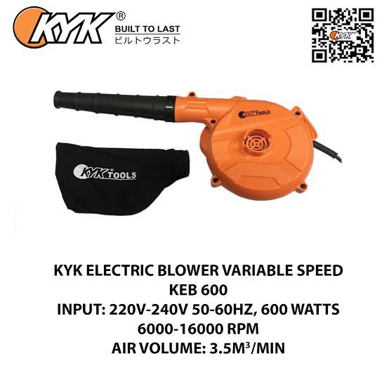 KYK Electric Blower, Commercial & Industrial, Construction Tools ...
