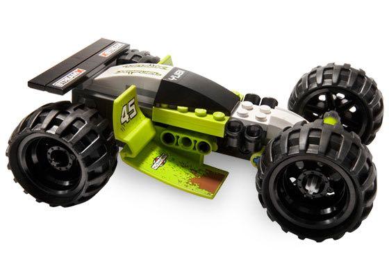 Lego 8492 Racers Mud hopper four wheel green, Hobbies & Toys, Toys ...