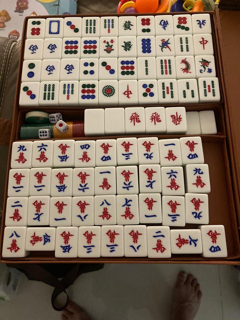 Majong table and majong set, Furniture & Home Living, Furniture, Tables ...