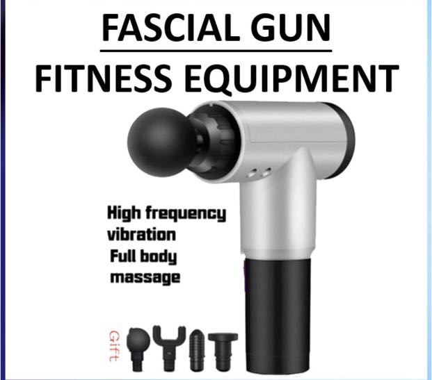 Massage Gun Muscle Relaxation Massager Vibration Fascial Gun Fitness ...