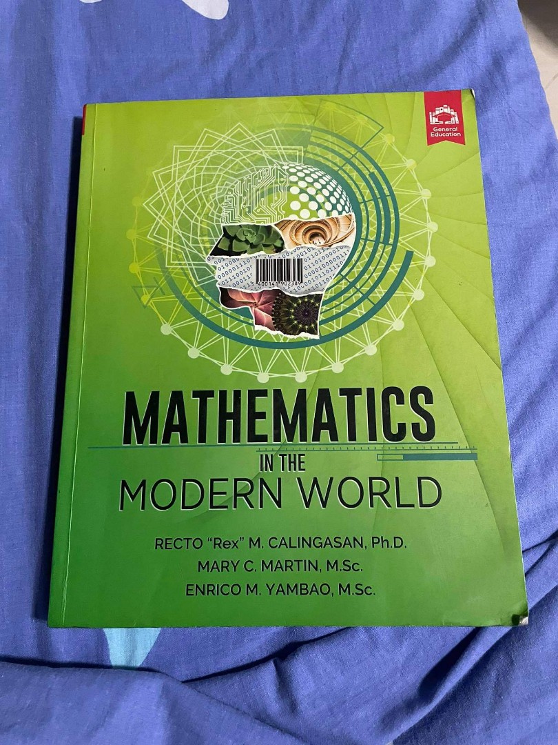 Mathematics in the Modern World textbook, Hobbies & Toys, Books ...