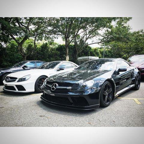 Mercedes SL65 Black Series Style Full Widebody Kit, Auto Accessories on ...