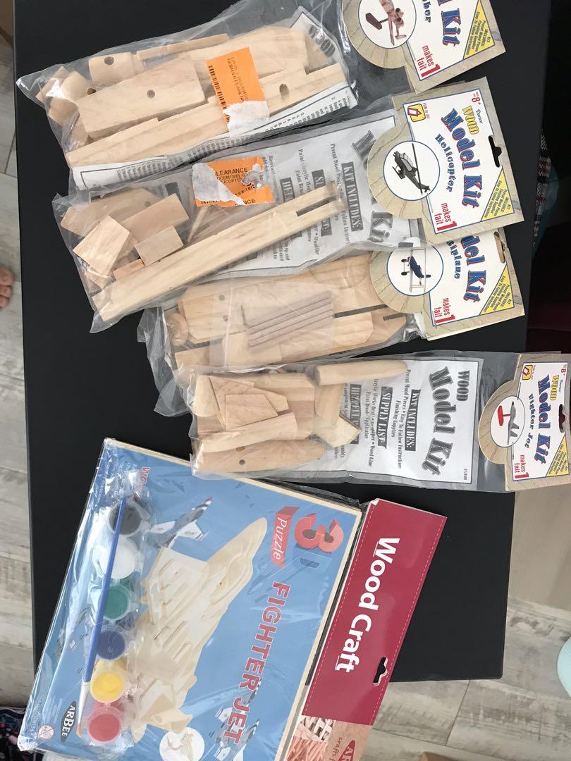 Model kit fighter get aeroplane helicopter biplane bomber plane DIY ...