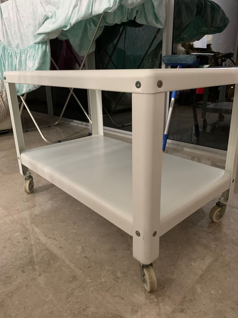 Movable shelf-table, Furniture & Home Living, Furniture, Shelves ...