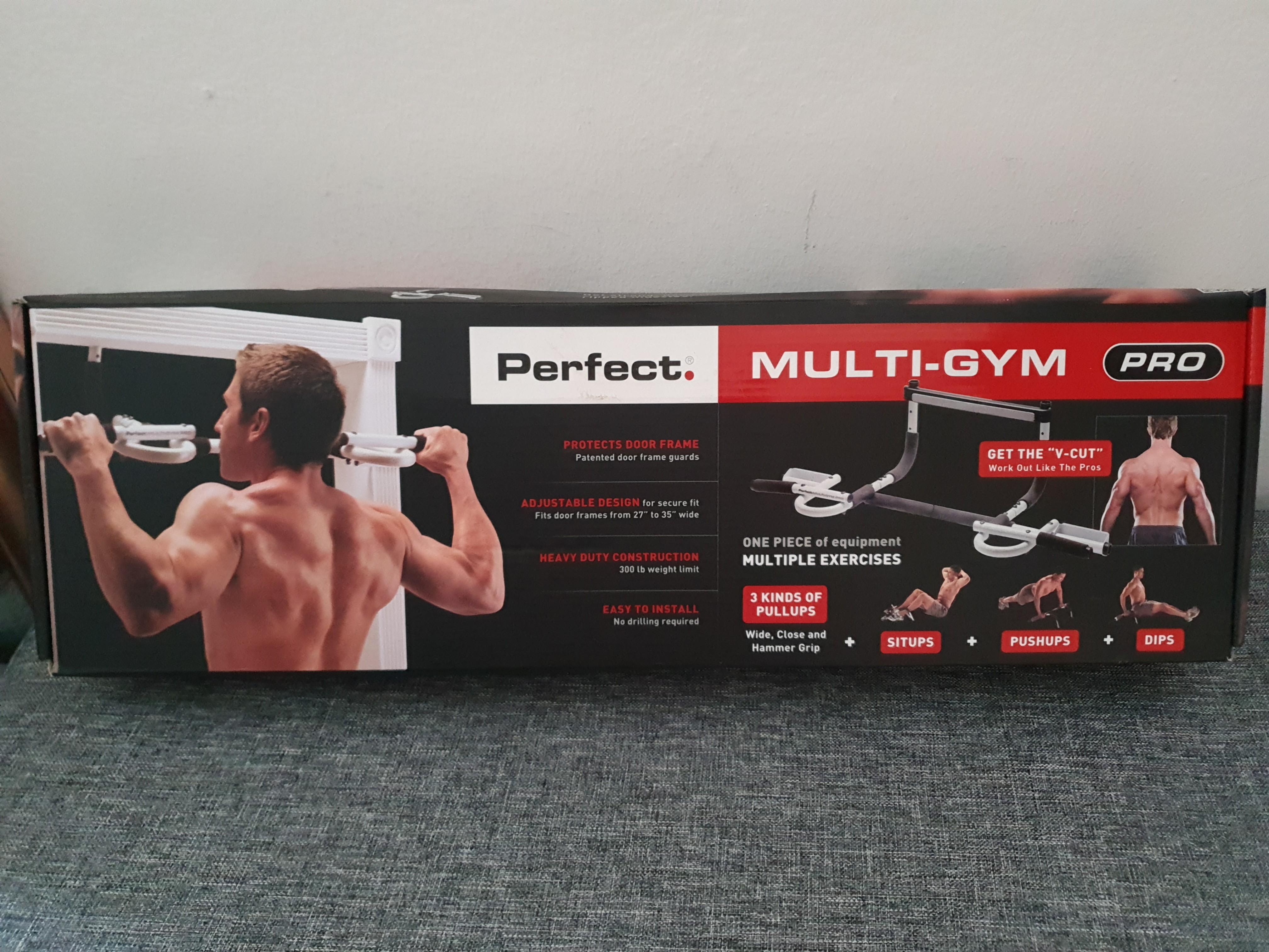 Multi-gym bar, Sports Equipment, Exercise & Fitness, Toning ...