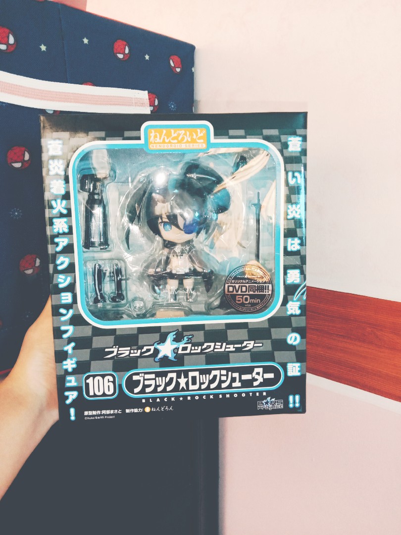 Nendoroid 106 Black Rock Shooter, Hobbies & Toys, Toys & Games on Carousell