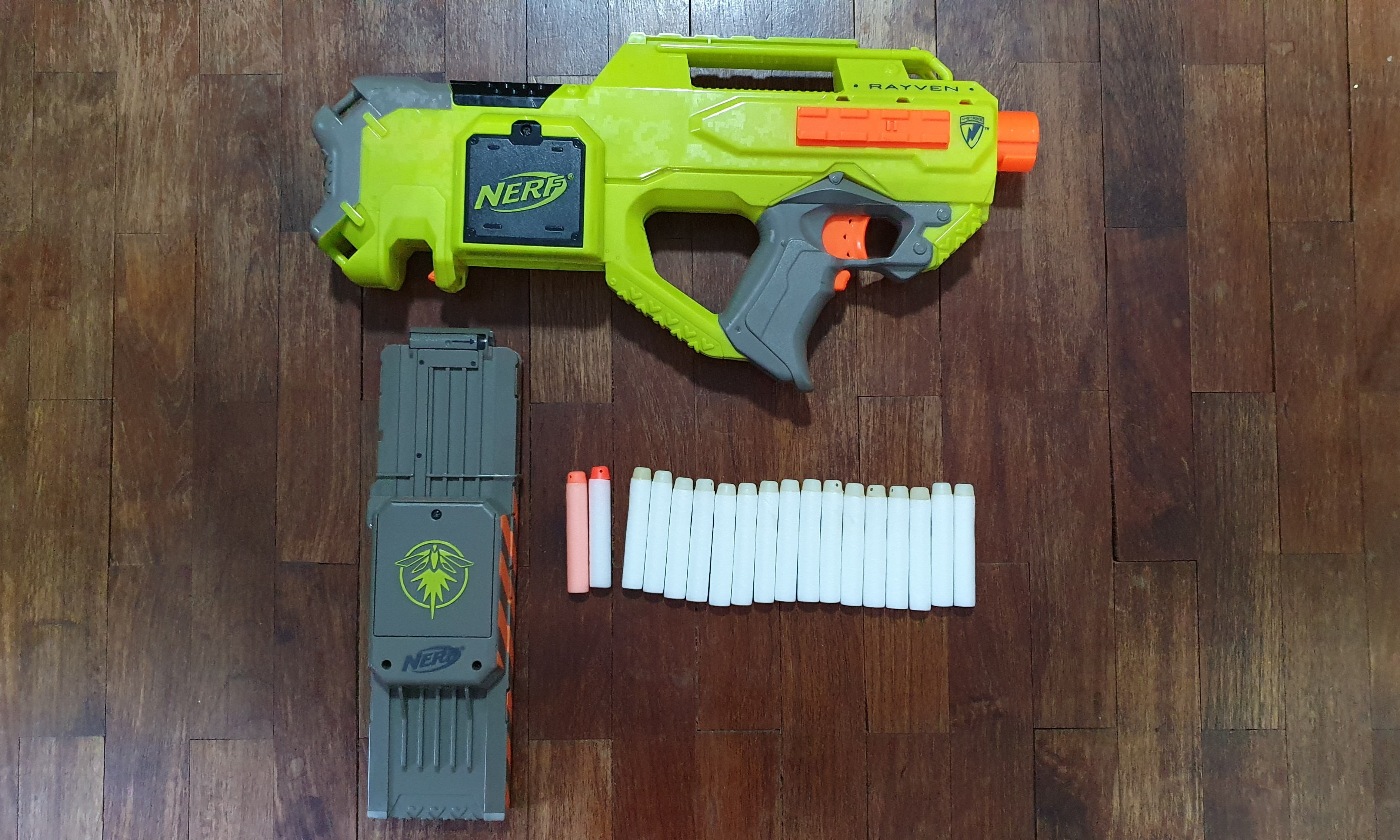 Nerf Rayven: Used, Stock, Hobbies & Toys, Toys & Games on Carousell