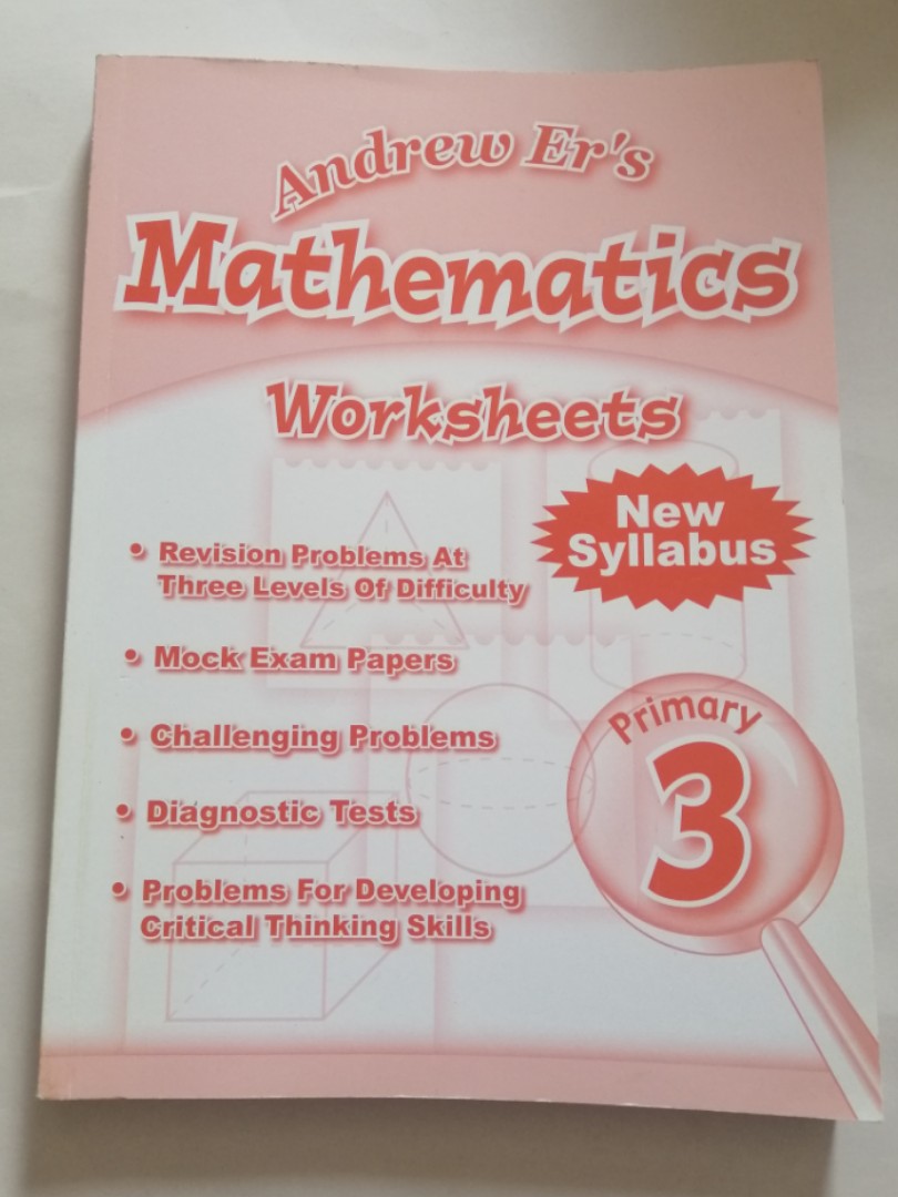 New P3 Math Andrew Er Mathematics Worksheets, Hobbies & Toys, Books ...