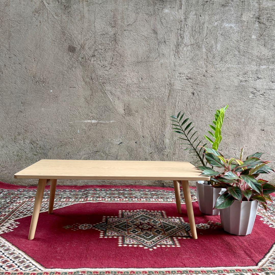 Nitori foldable table, Furniture & Home Living, Furniture, Tables ...