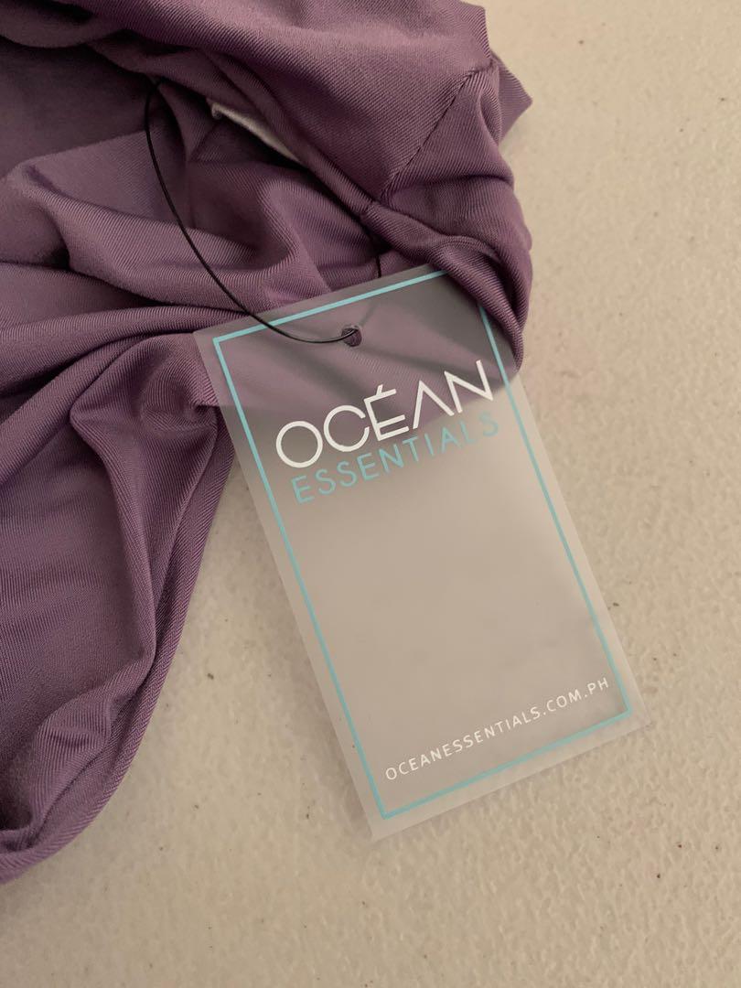 Ocean Essentials lilac one shoulder bikini, Women's Fashion, Swimwear ...