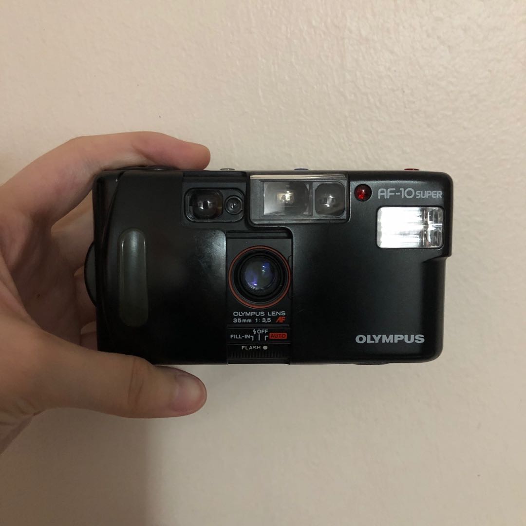 Olympus AF-10 Super, Photography, Cameras on Carousell