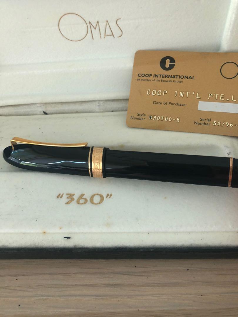 Omas 360 fountain pen, Luxury, Accessories on Carousell