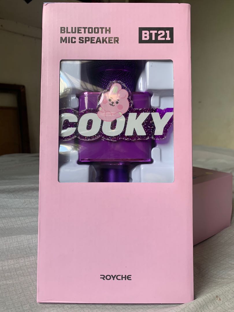 On Hand Authentic BT21 Cooky Bluetooth Mic Microphone, Hobbies & Toys, Memorabilia ...