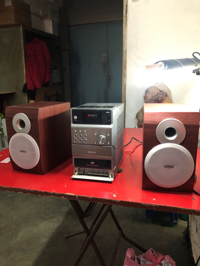 Boombox Philips Vintage mini Compo tape FM AND DISC, Everything Else on ...