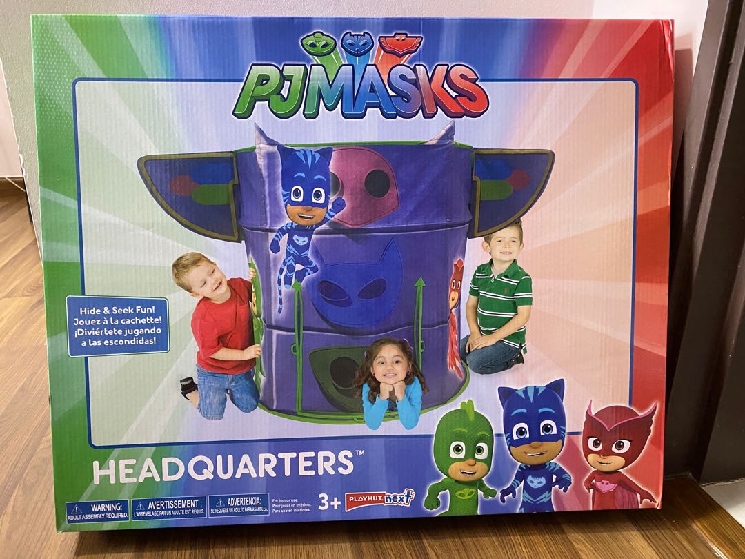 PJ Masks Headquarters Indoor Tent, Hobbies & Toys, Toys & Games on ...