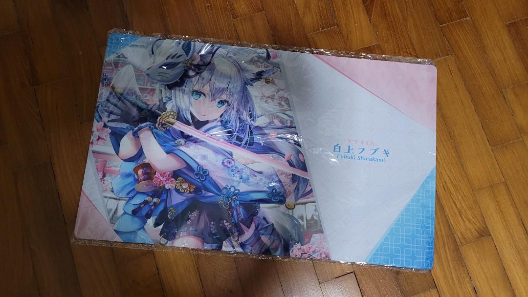 Play/Table Mat - Hololive Shirakami Fubuki by Midnightblue (Fan made ...