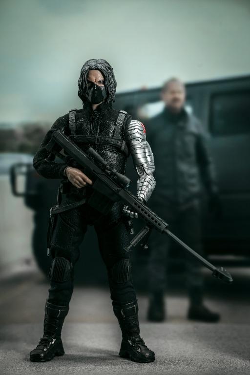 NOTA Studio, 1/12 scale Masked Killer, Winter Soldier Bucky, Marvel ...