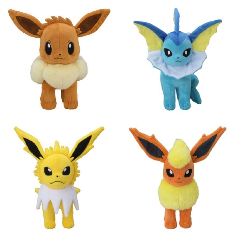 「預訂」Pokemon Center Eievui Collection 系列商品 (伊布/伊貝/イーブイ/Eevee), 興趣及遊戲, 玩具 & 遊戲類 - Carousell