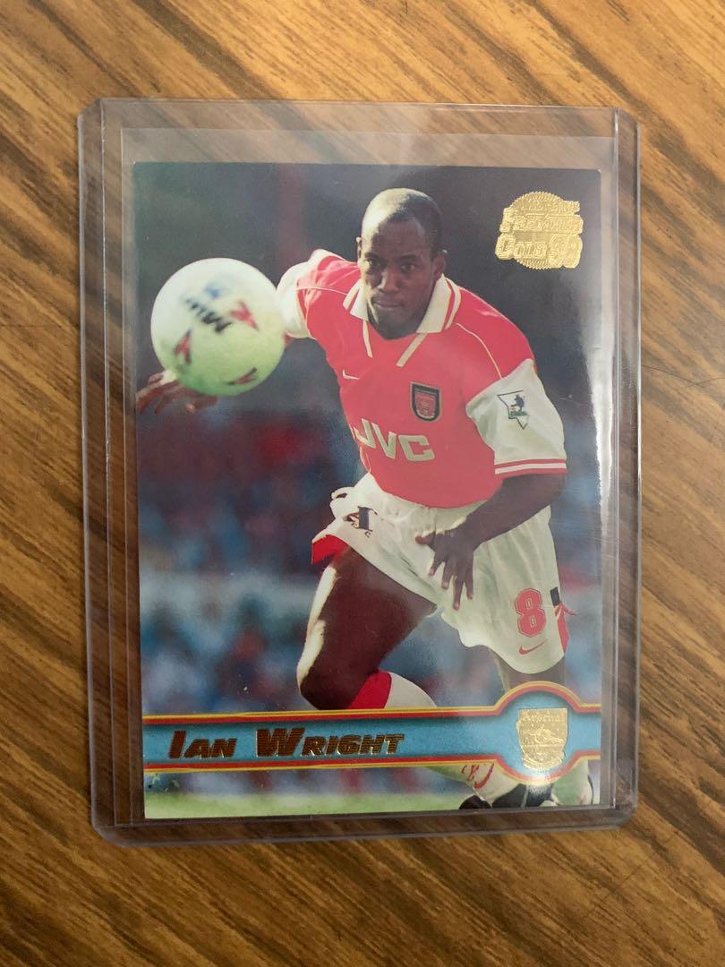 Rare vintage Ian wright arsenal football card, Hobbies & Toys, Toys ...