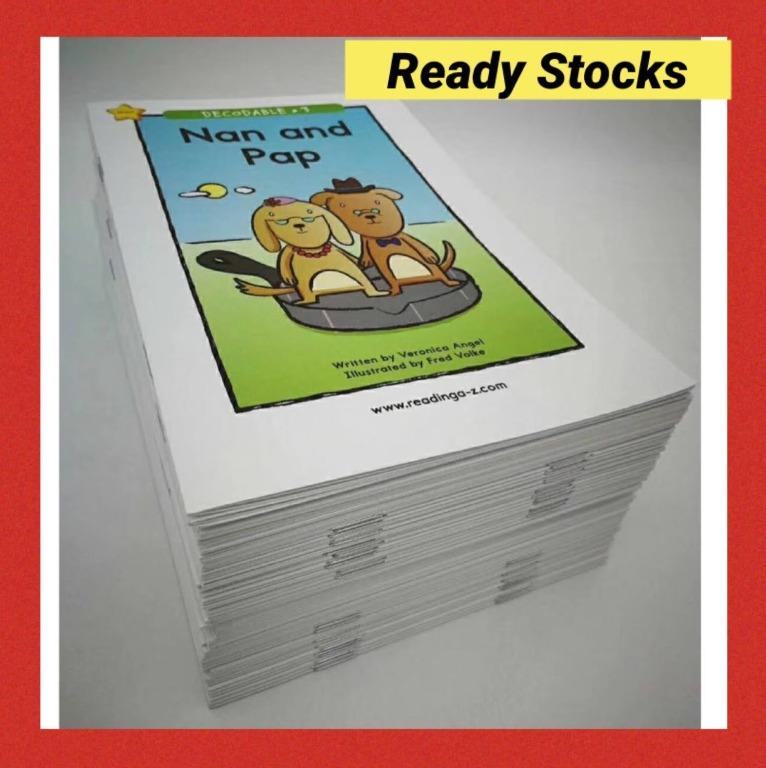RAZ Decodable Books - Phonics (64 books from Reading A to Z), 興趣及遊戲, 書本 ...
