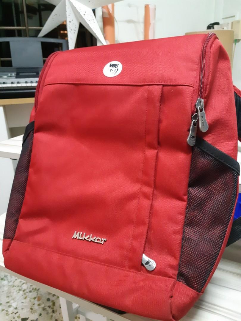 Red laptop bag, Computers & Tech, Parts & Accessories, Laptop Bags ...