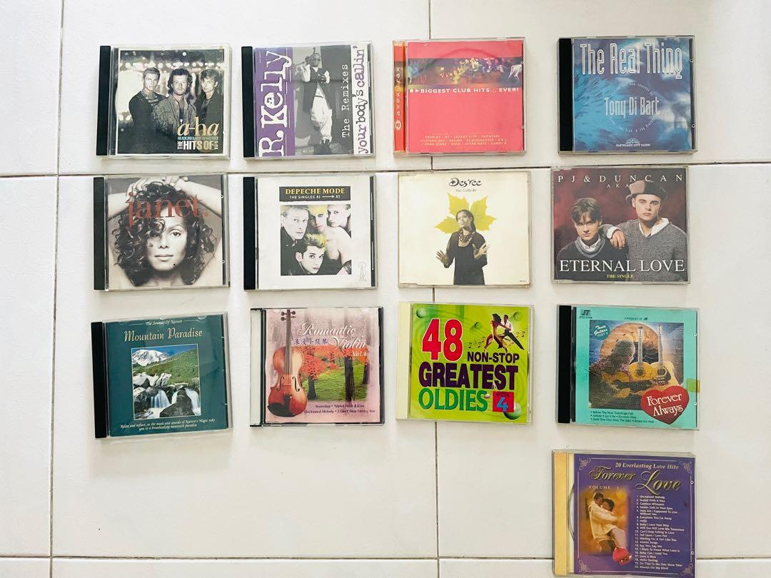 Retro CDs 80s 90s Collectible Rare Vintage Depeche Mode Pet Shop Boys ...