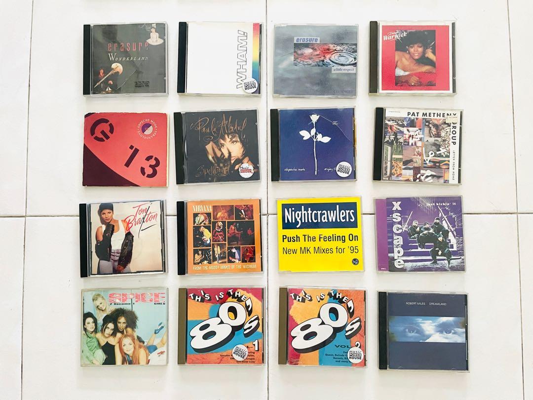 Retro CDs 80s 90s Collectible Rare Vintage Depeche Mode Pet Shop Boys ...