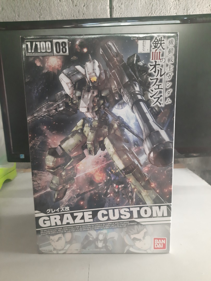 RUSH!! 1/100 IBO Graze Custom, Hobbies & Toys, Toys & Games on Carousell