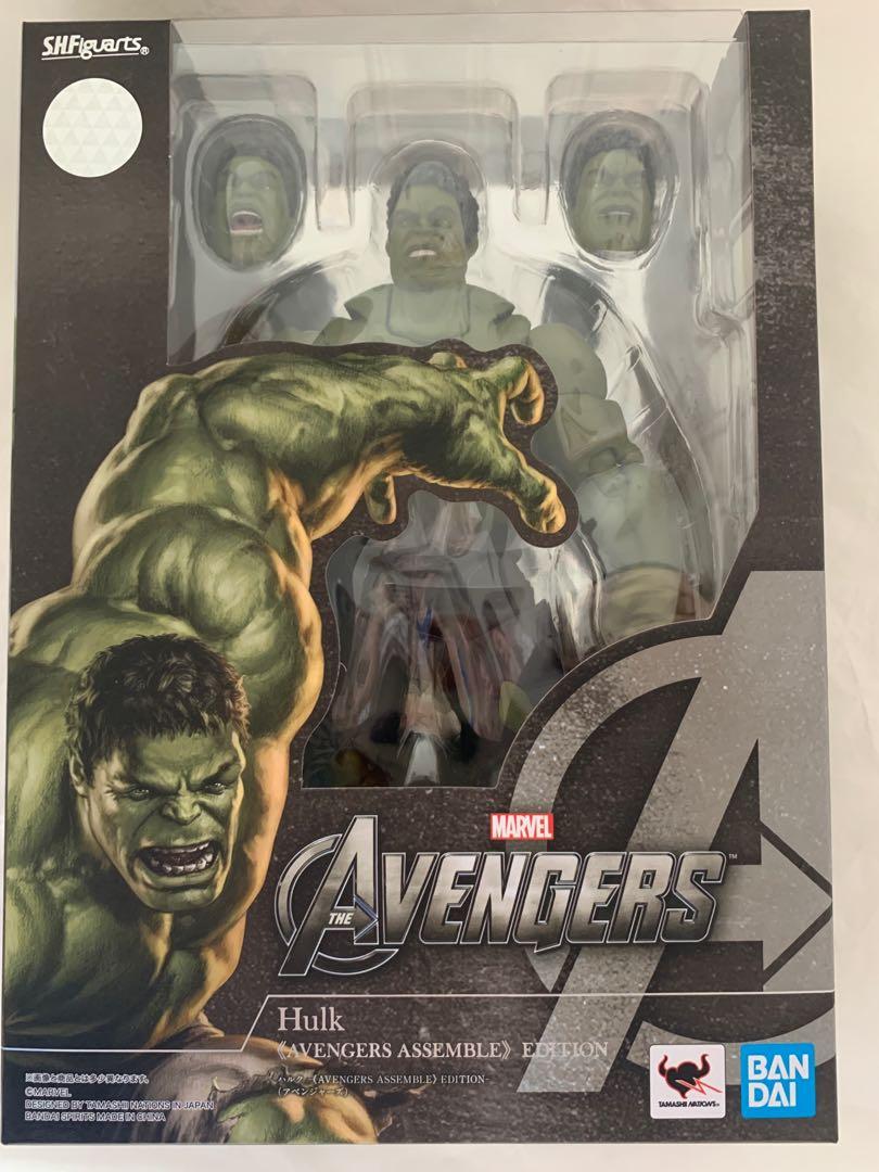 SHF FIGUARTS HULK -(AVENGERS ASSEMBLE) EDITION- (AVENGERS), Hobbies ...