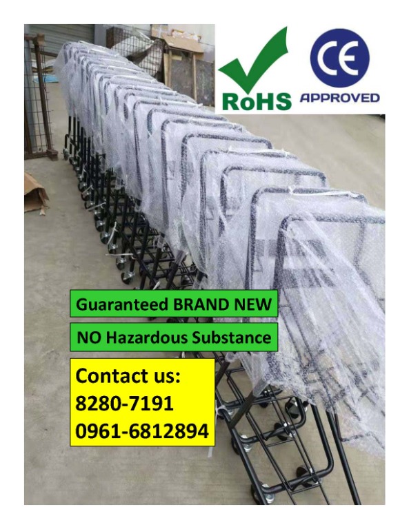 Shopping Push Cart Grocery Push Cart Grocery Trolley NEW, Commercial ...