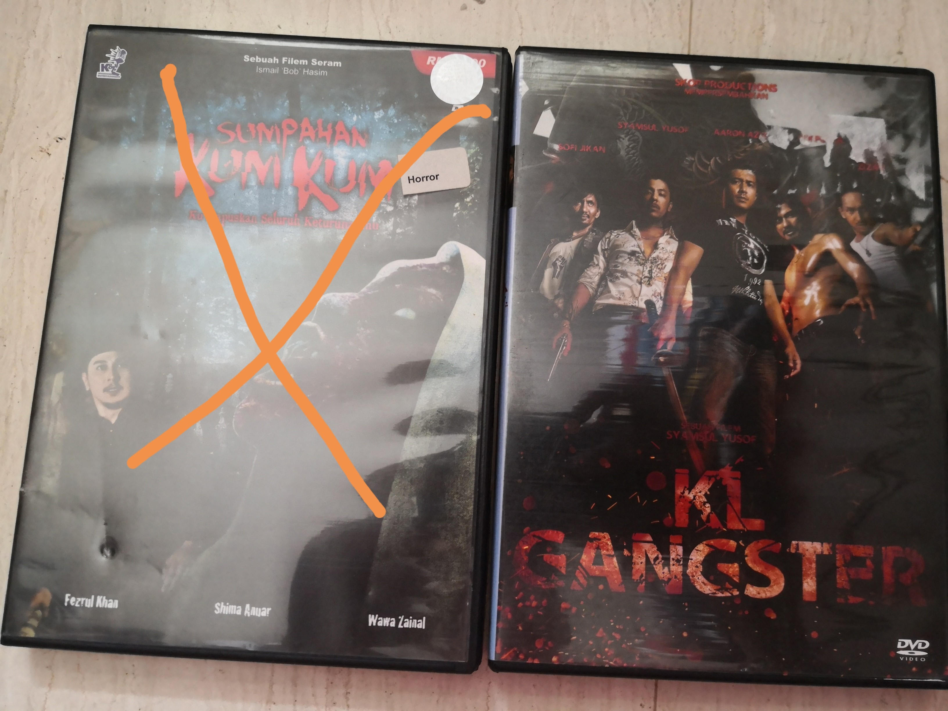 Sumpahan Kum Kum, KL gangster DVD melayu movie malay, Hobbies & Toys, Music & Media, CDs & DVDs ...
