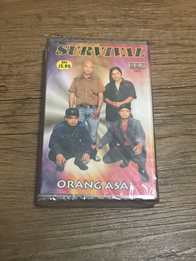 Survival orang asal tape kaset cassette, Hobbies & Toys, Music & Media ...
