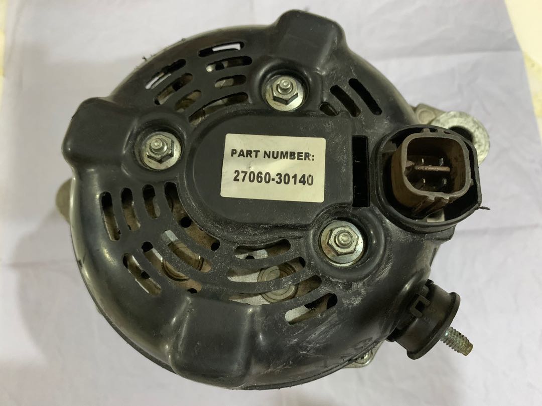 Toyota Hiace kdh series oem alternator fujimoto king auto part no ...