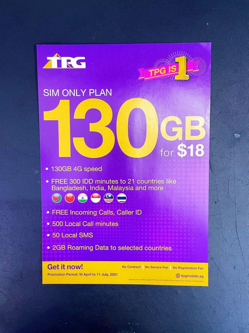 TPG / SIMBA New Number & Top Up (On The Spot), Mobile Phones & Gadgets ...
