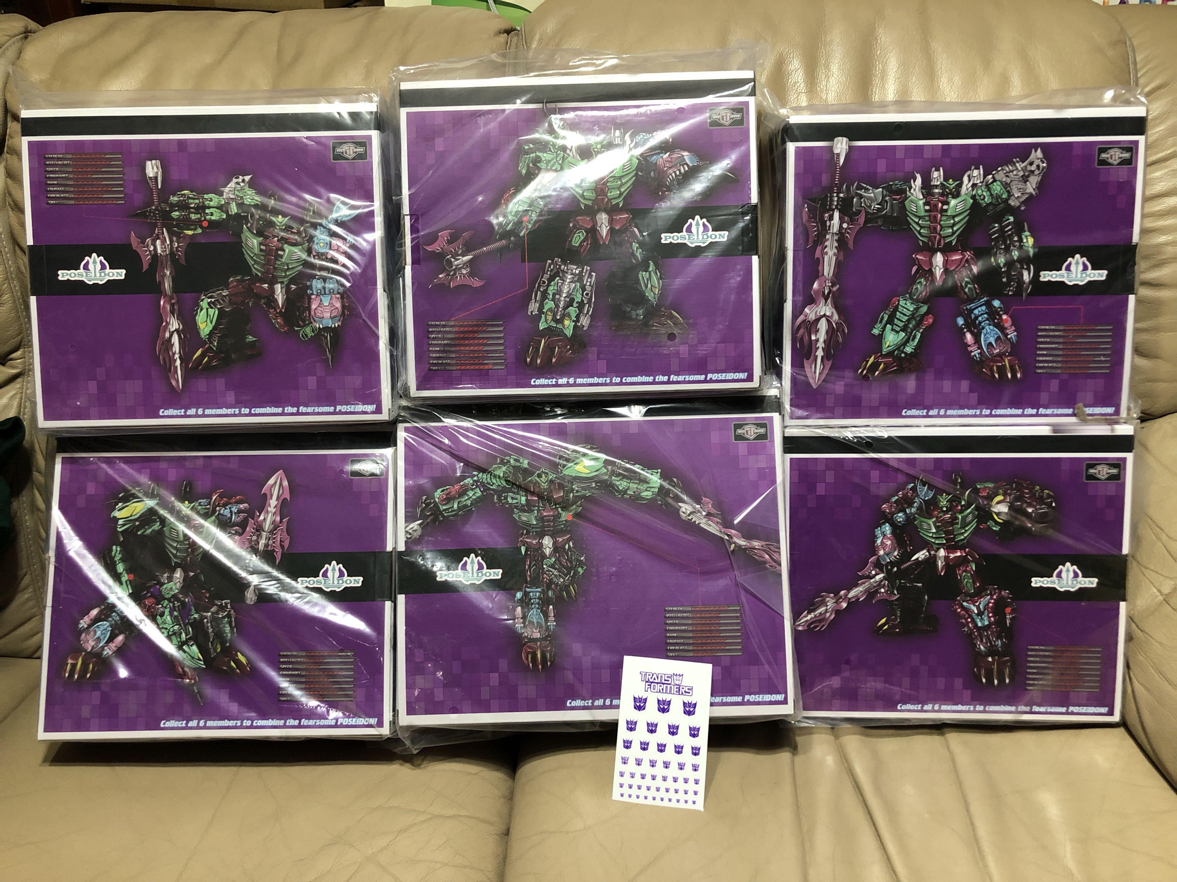 Transformers TFC Toys - Mentarazor , Cyberjaw , Bigbite , Ironshell ...