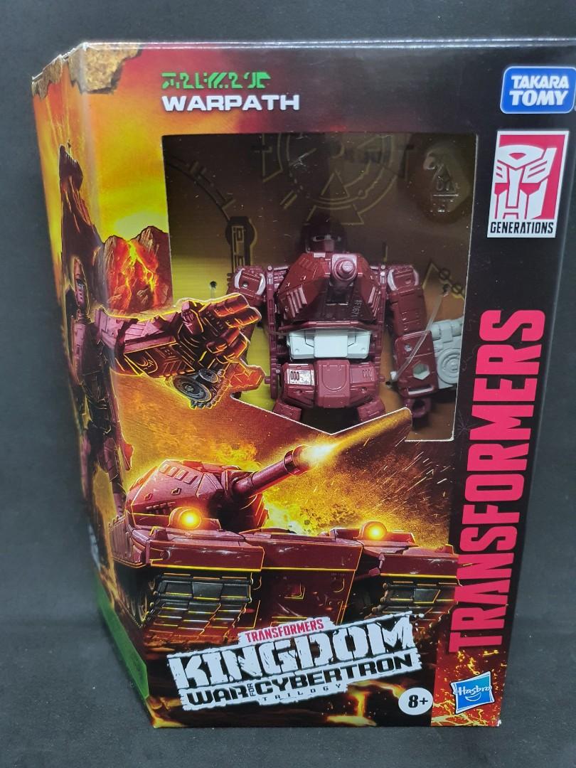 Transformers WFC Kingdom Warpath, Hobbies & Toys, Toys & Games on Carousell