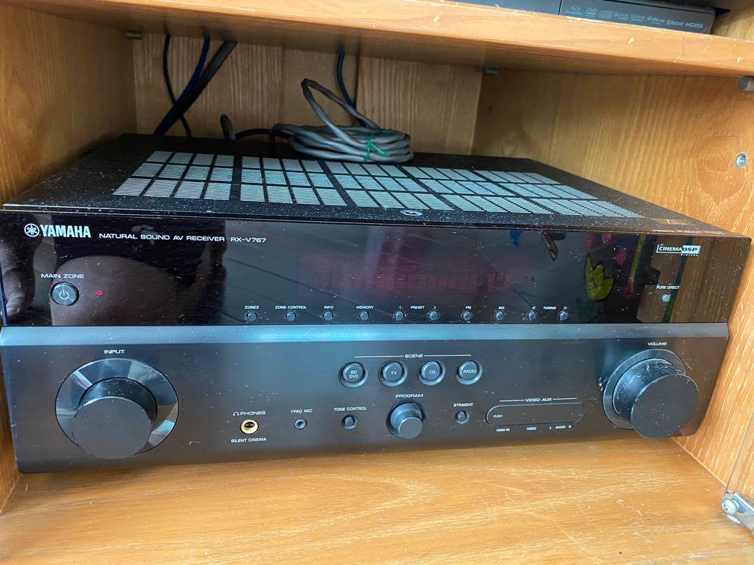 Yamaha AV Receiver RX-V767 HiFi 擴音機, 音響器材, 可攜式音響設備 - Carousell