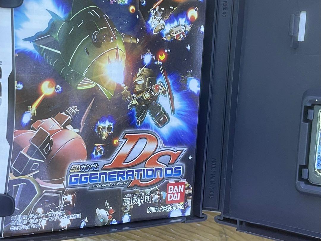 淸屋平讓 已開封 90% New NDS SD Gundam 高達 G Generation DS game 游戲 碟, 電子遊戲, 遊戲機 ...