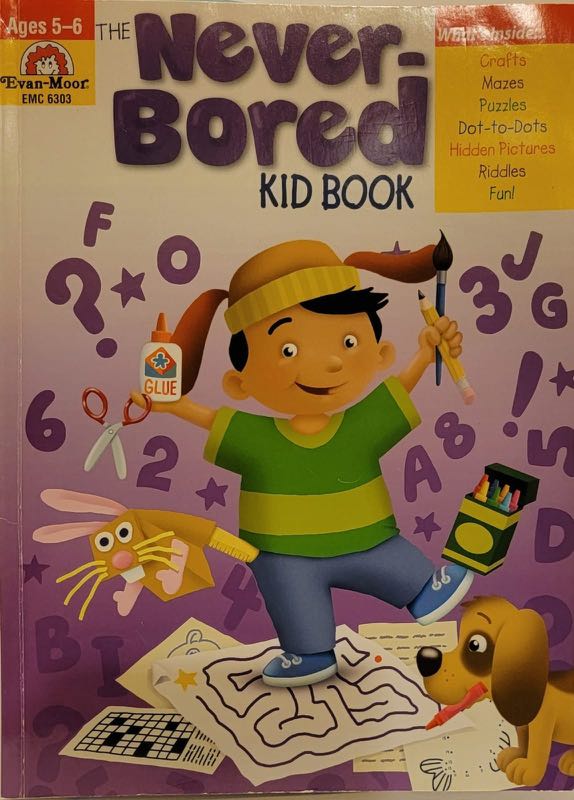 舊書 - The Never Bored Kid Book, 興趣及遊戲, 書本 & 文具, 宗教書藉 - Carousell