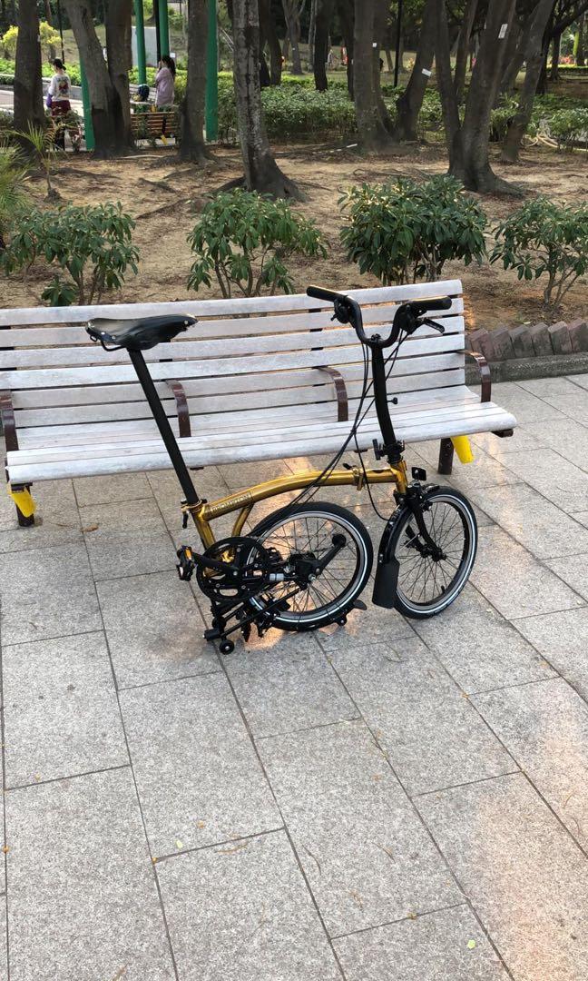 小布 Brompton 20 Years Asia Gold Edition 價錢自出, 運動產品, 單車及配件, 單車 - Carousell