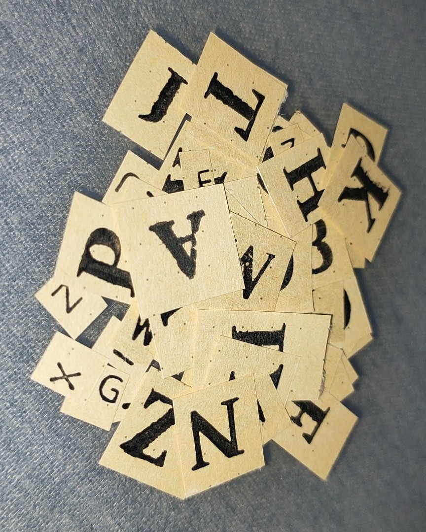 ABC Letters Flakes!!, Hobbies & Toys, Stationery & Craft, Stationery ...