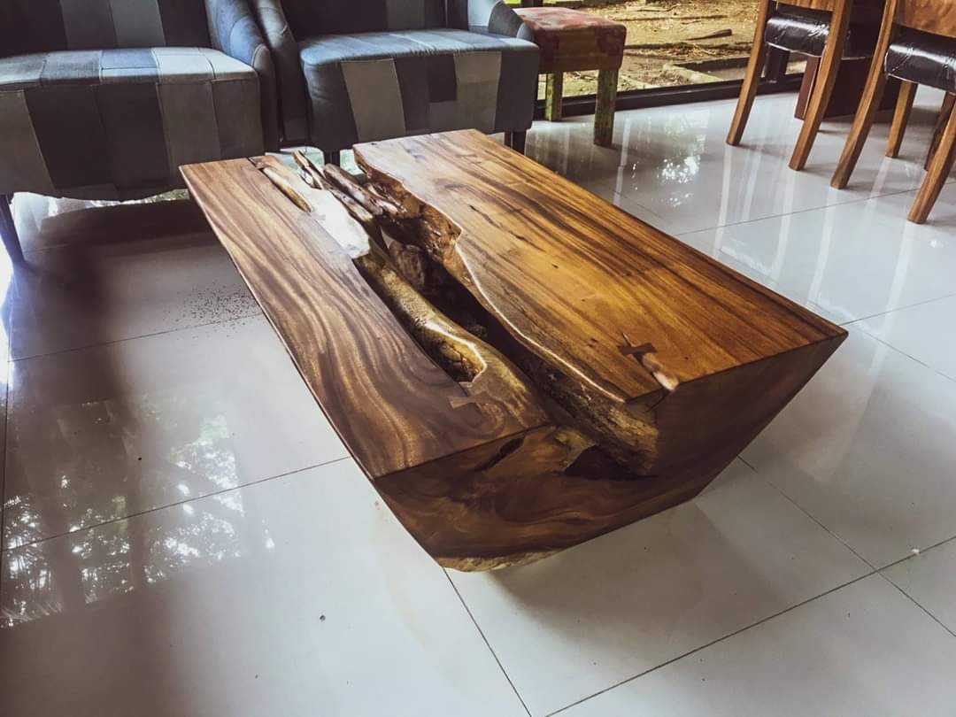 Acacia center table, Furniture & Home Living, Furniture, Tables & Sets ...